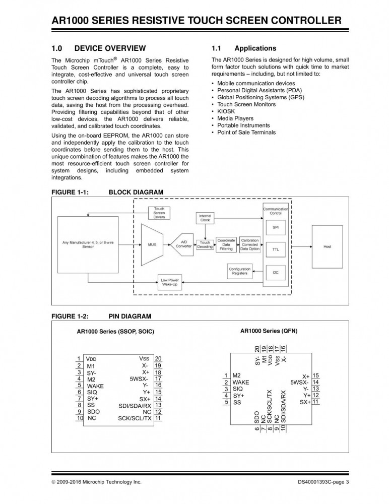 AR1000 Series datasheet page 3
