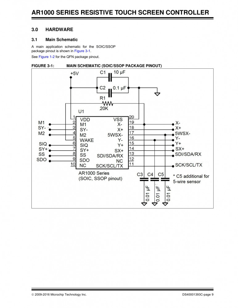 AR1000 Series datasheet page 9