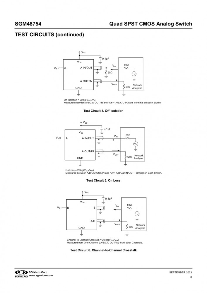 SGM48754 datasheet page 8