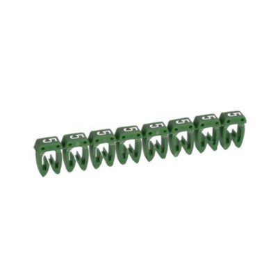Marker CAB 3 - for wiring 1.5 to 2.5 mm² - number 5 - green for sale