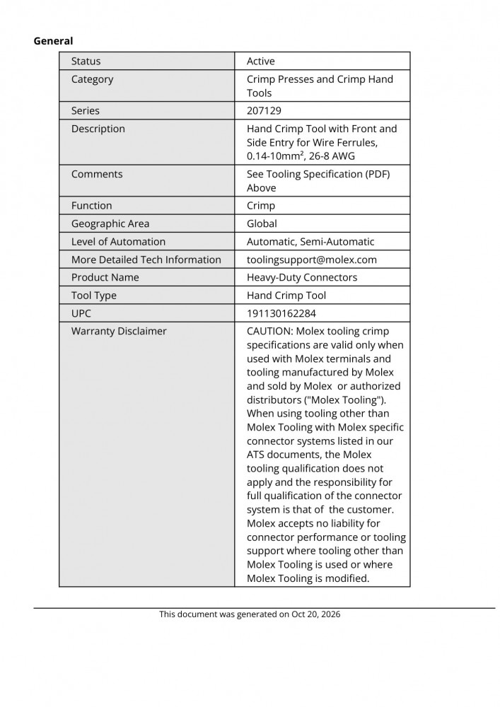 Molex 2002185000 document image, page 2