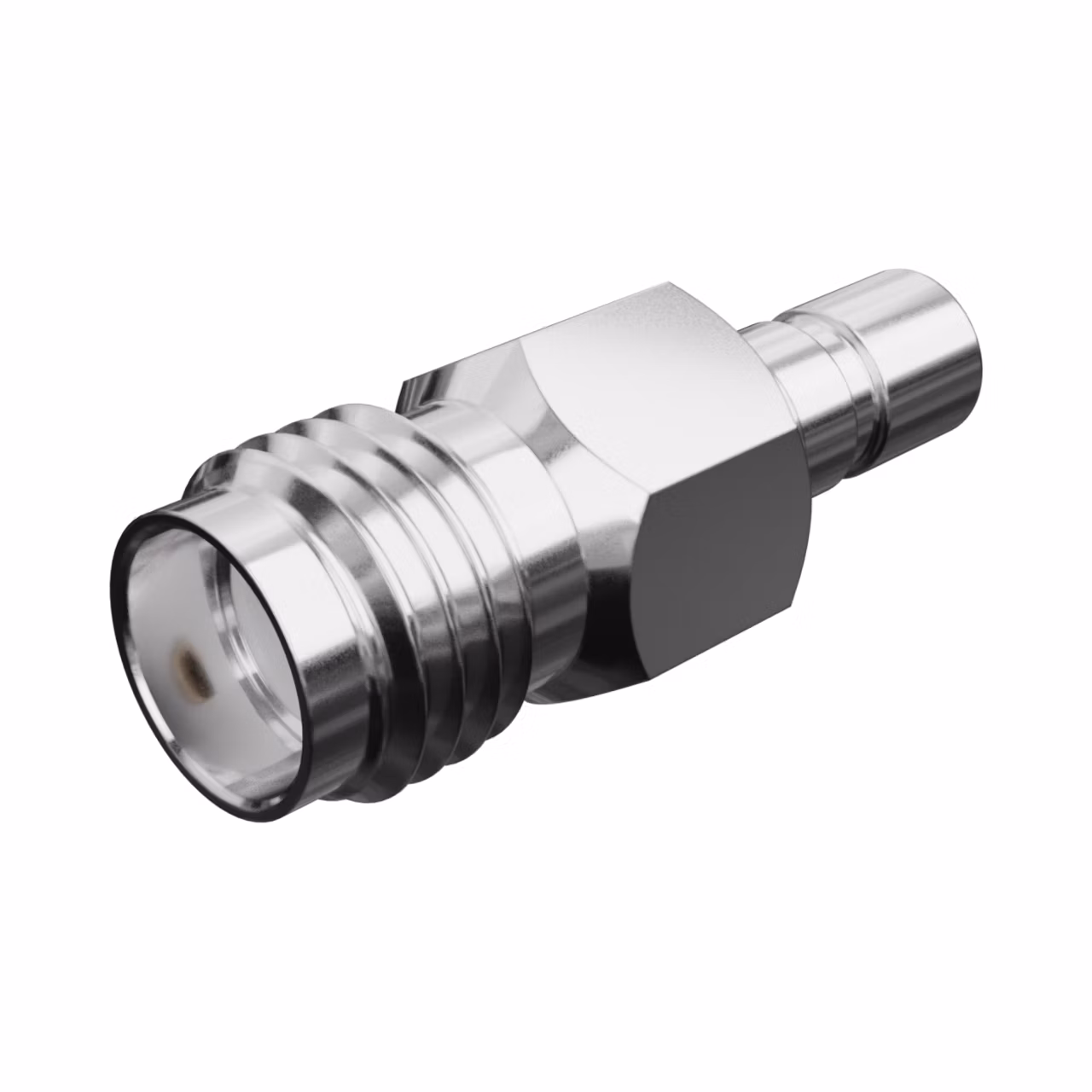 SMB Jack-to-SMA Jack, Between-Series Adapter, Tray, 50 Ohms for sale