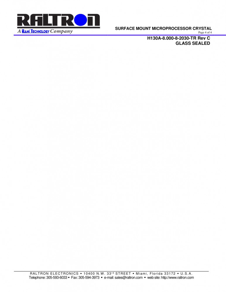 H130A-8.000-8-2030-TR datasheet preview, page 4