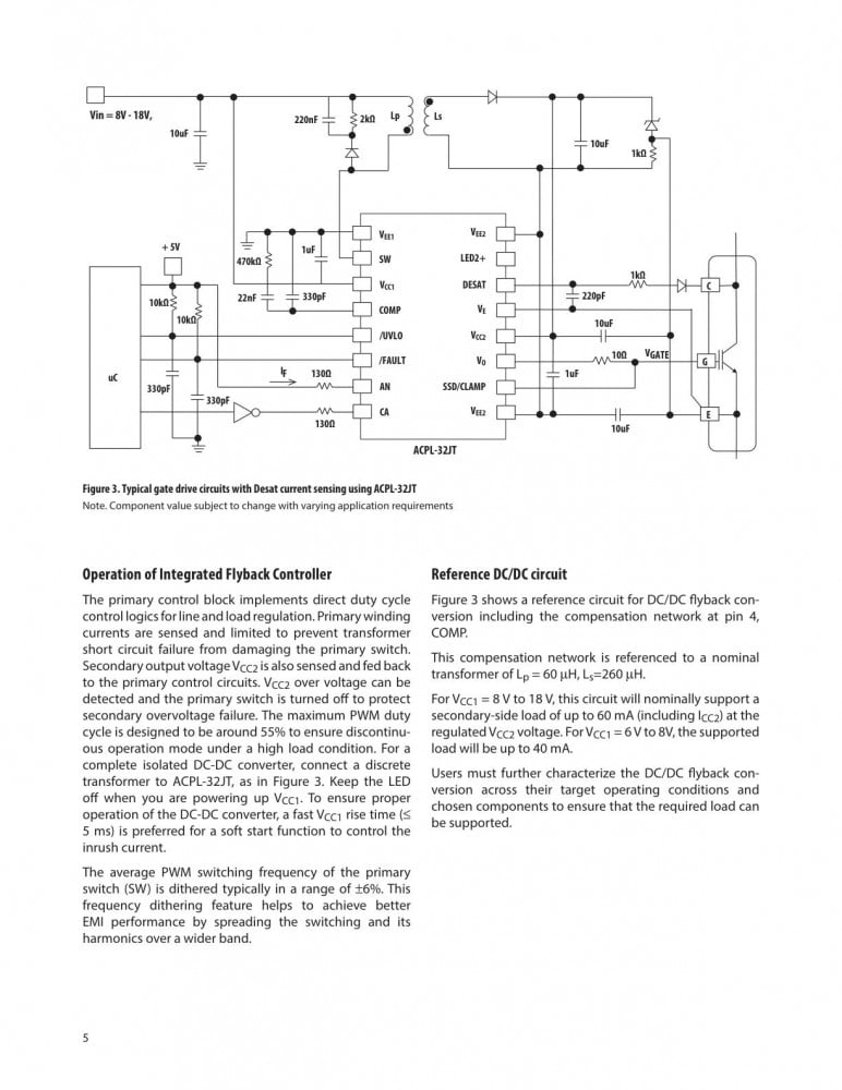 ACPL-32JT-500E datasheet page 5