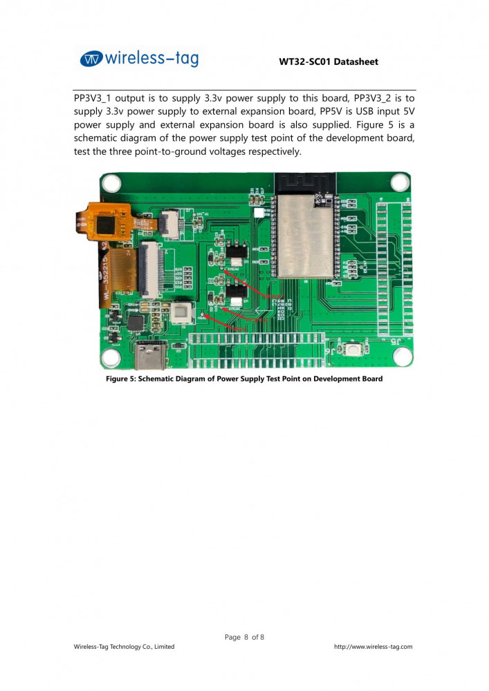 WT32-SC01 datasheet page 8