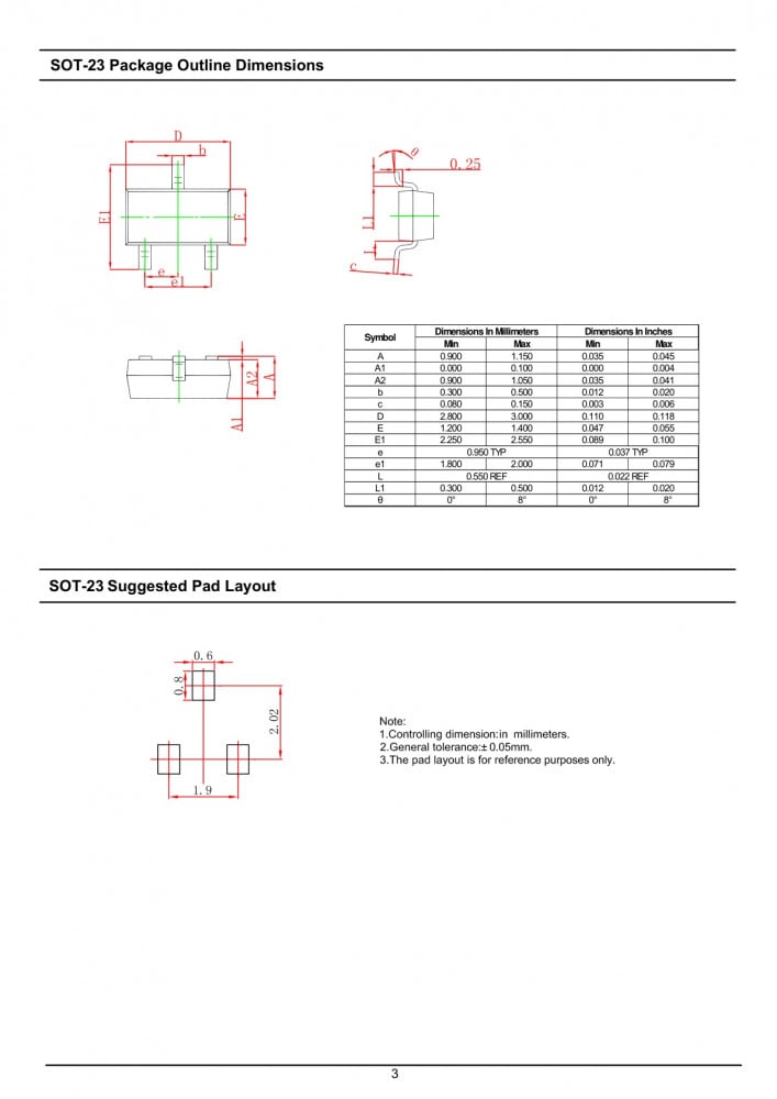 DOWO BAV70 A4 datasheet page 3
