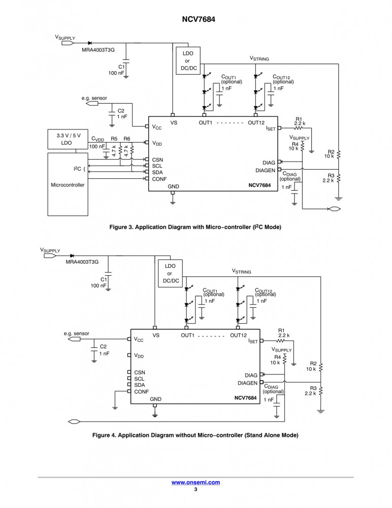 NCV7684 technical document page 3