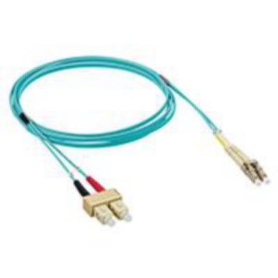 Patch cord fibre optic OM4 multimode Core SC/SC duplex 1 meter