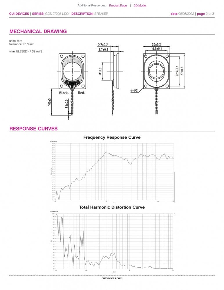 CDS-27208-L100 datasheet page 2