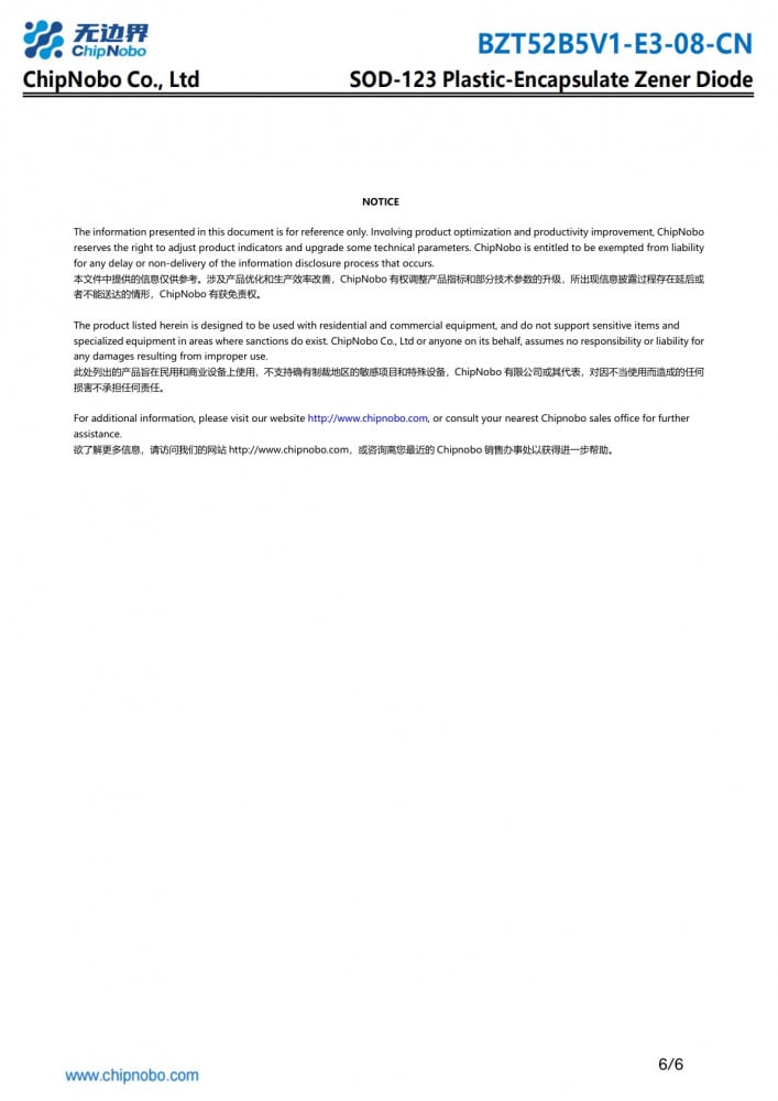 BZT52B5V1-E3-08-CN datasheet page 6