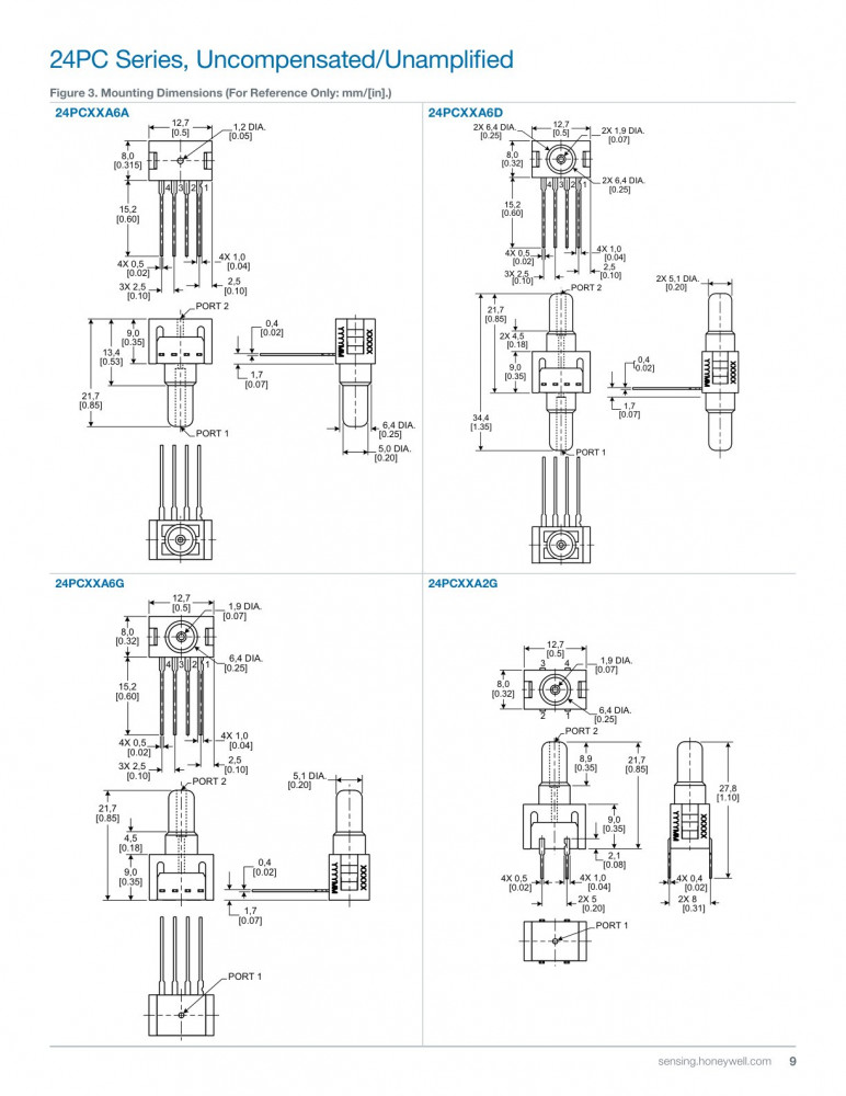 Honeywell 24PC datasheet page 9