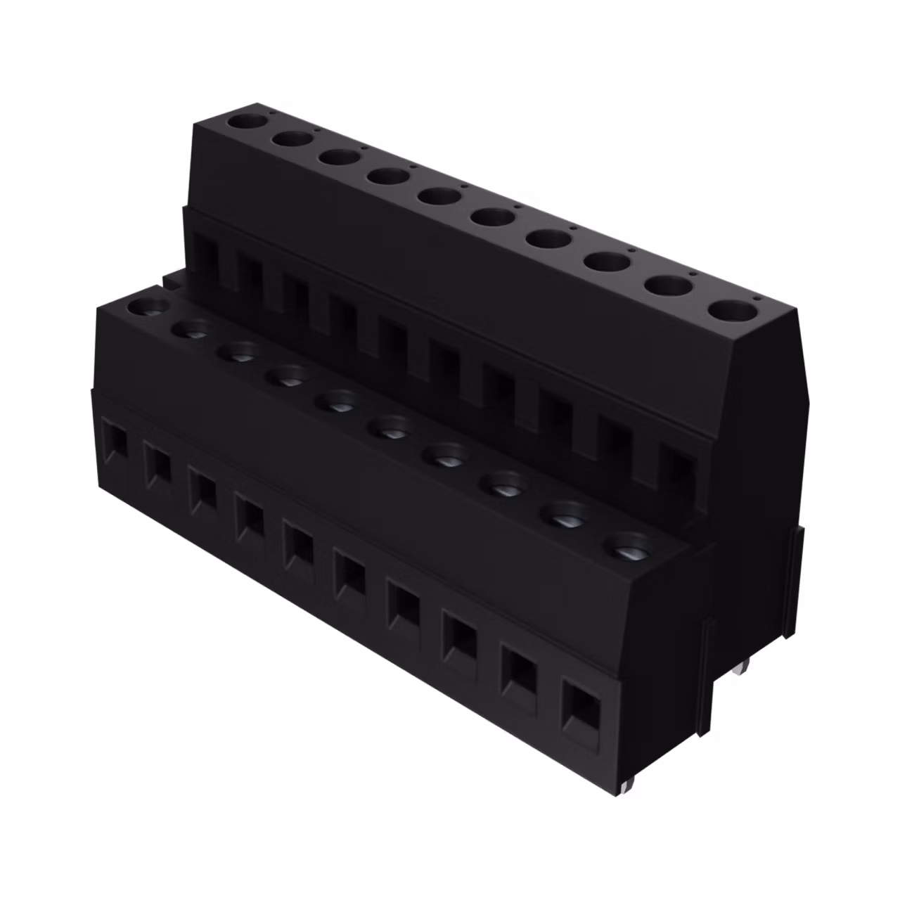 5.08mm Pitch Beau Eurostyle Medium Profile, Two Level Terminal Block, Modular, 20 Circuits for sale