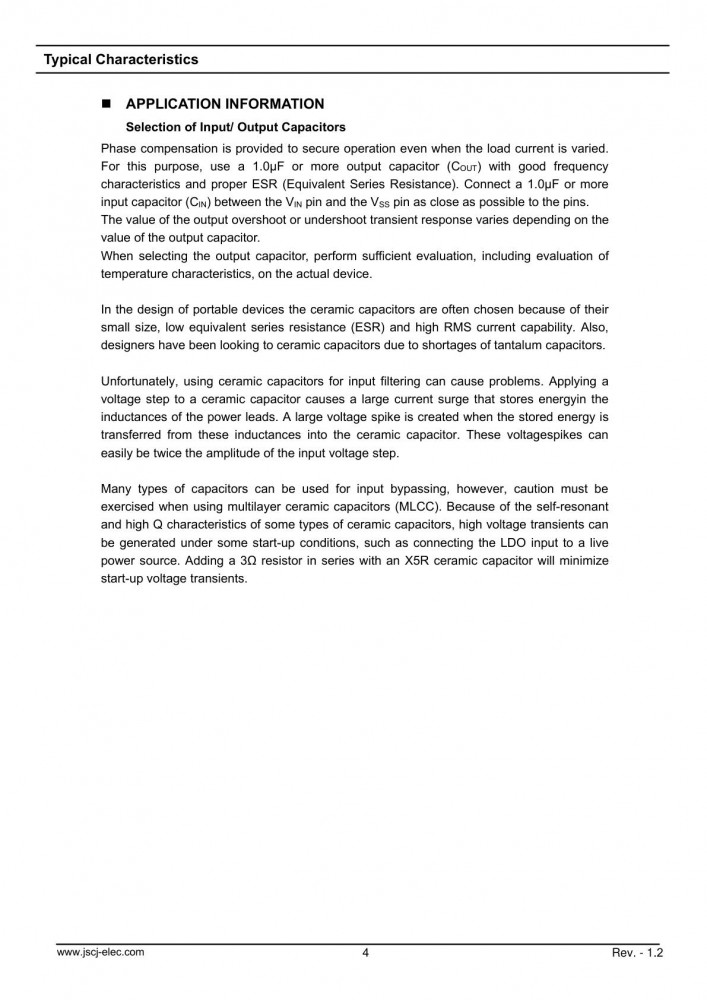 CJ8833 datasheet page 4