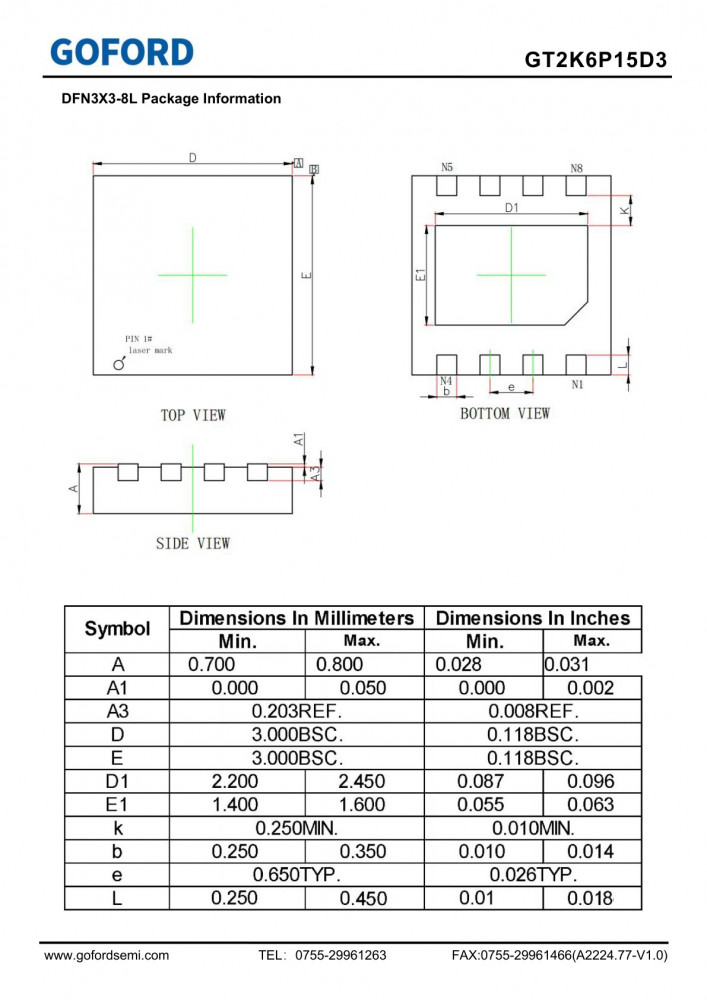 GT2K6P15D3 datasheet page 6