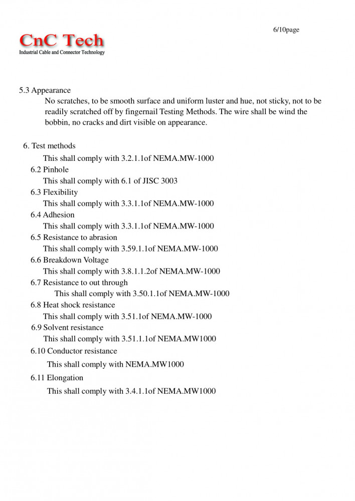 MW 35-C HY specification page 6