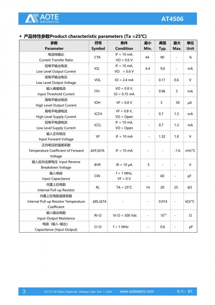 AT4506 datasheet page 4