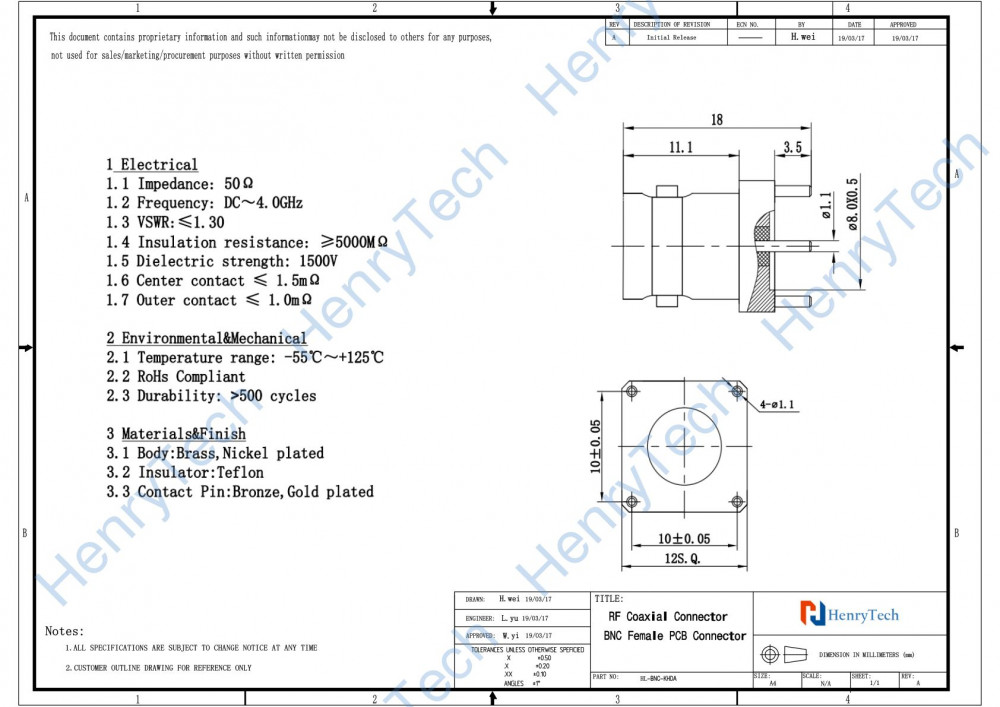 HL-BNC-KHDA technical document page