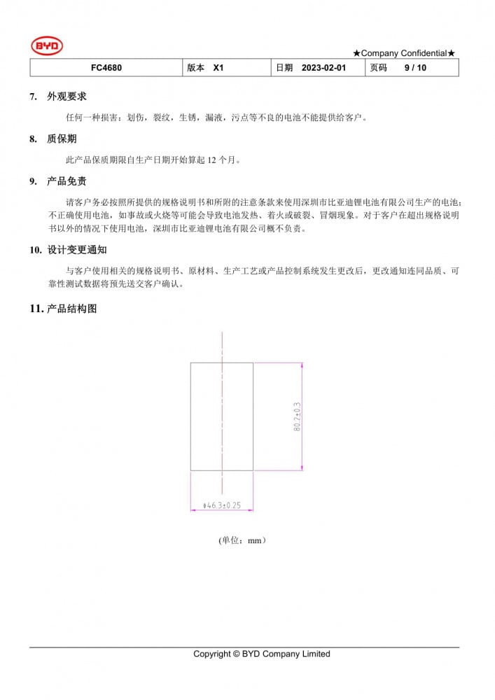 FC4680 specification page 9