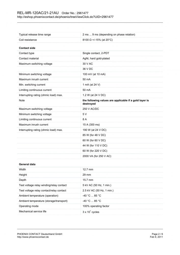 2961477 technical document page 2