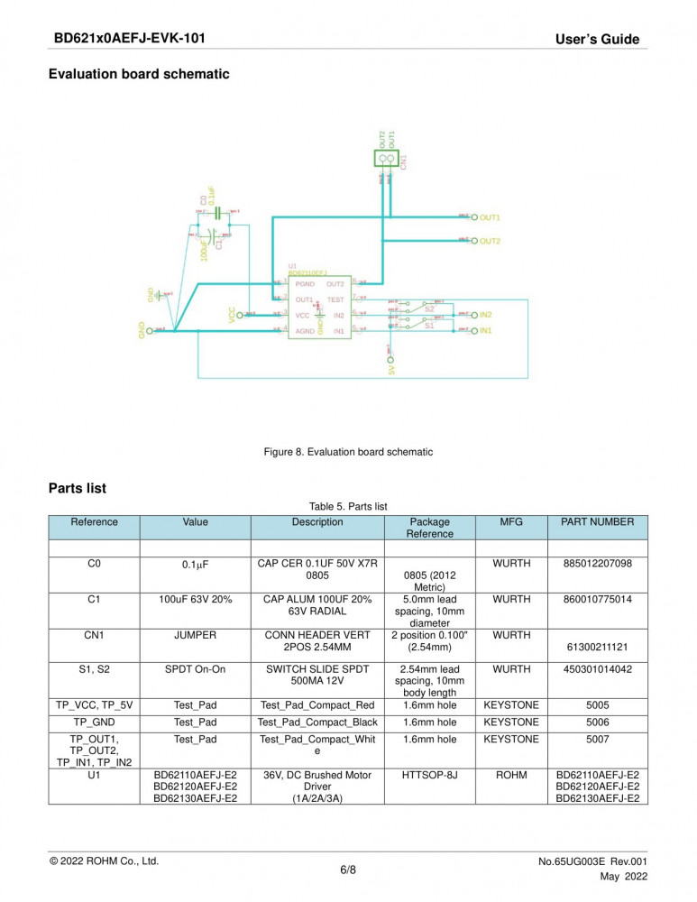 BD62110AEFJ-EVK-101 document page 6