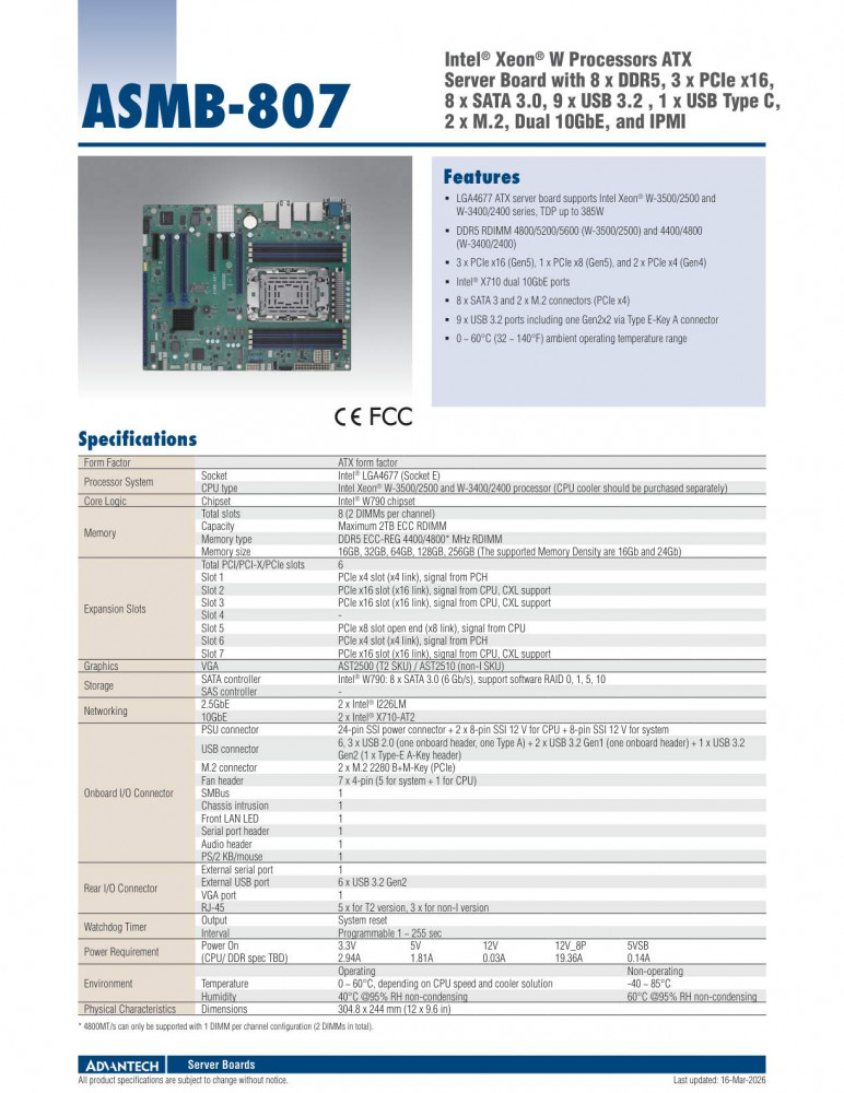 ASMB-807 technical document page 1