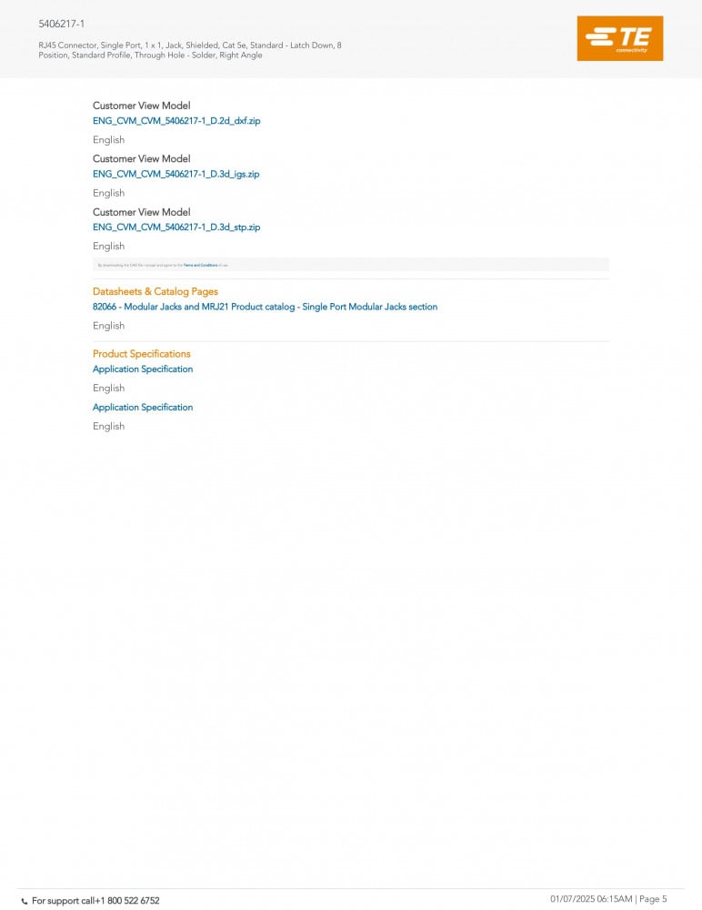 5406217-1 technical document page 5