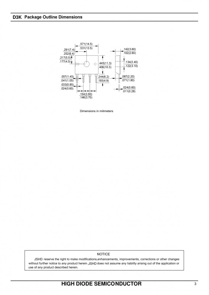 D4KB10-HD technical document page 3