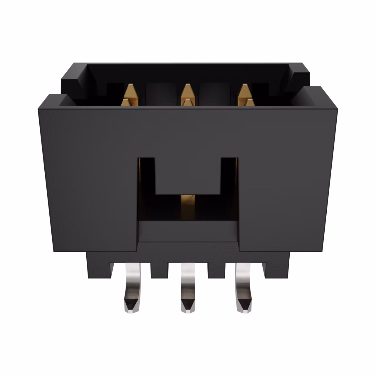 2.00mm Pitch, Milli-Grid PCB Header, Dual Row, Vertical, Surface Mount, Shrouded, 6 Circuits, 0.76µm Gold (Au) Plating, Dual Side Slots, Center Friction Lock, Tube for sale
