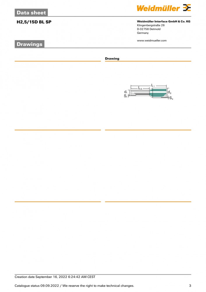 WEIDMULLER 1476280000 technical document page 3