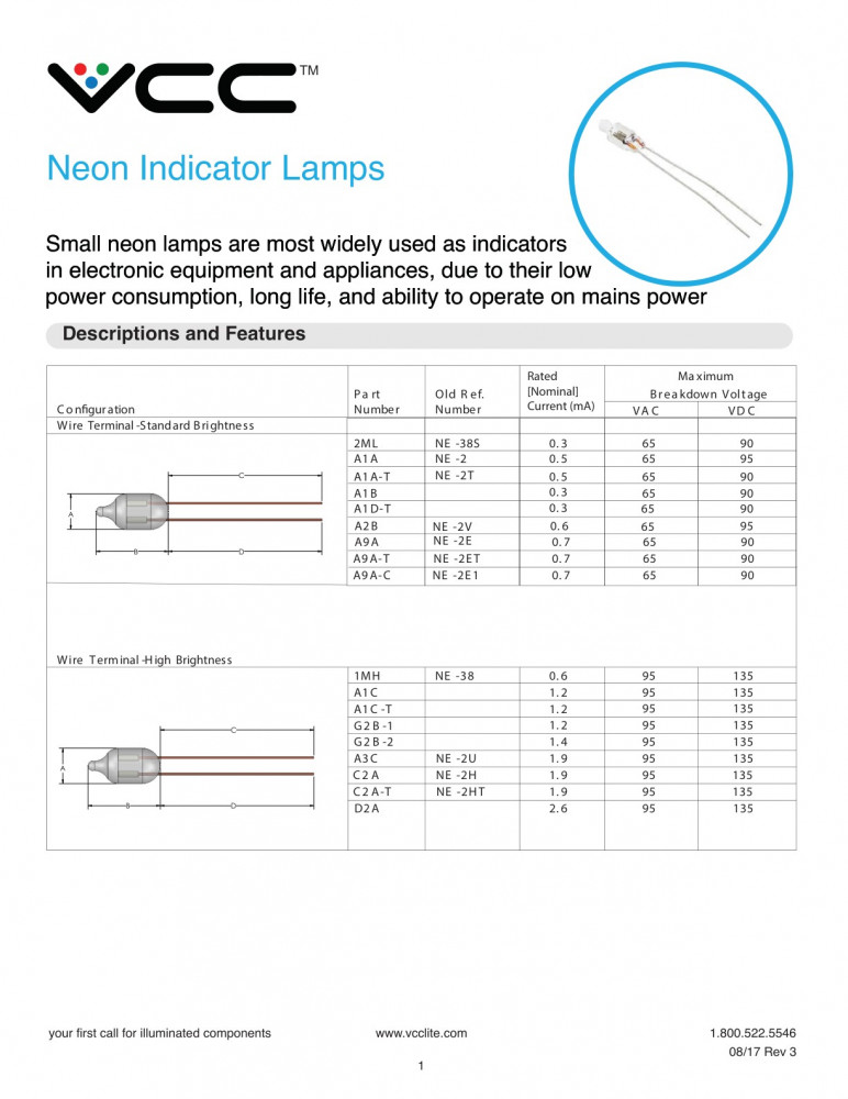 C2A-T technical document page 1