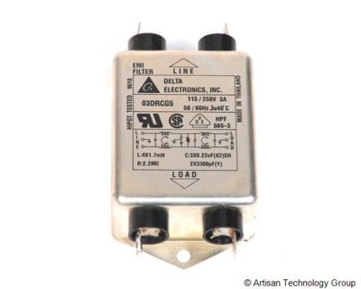 DELTA 03DRCG5 Power Line Filter Module for sale