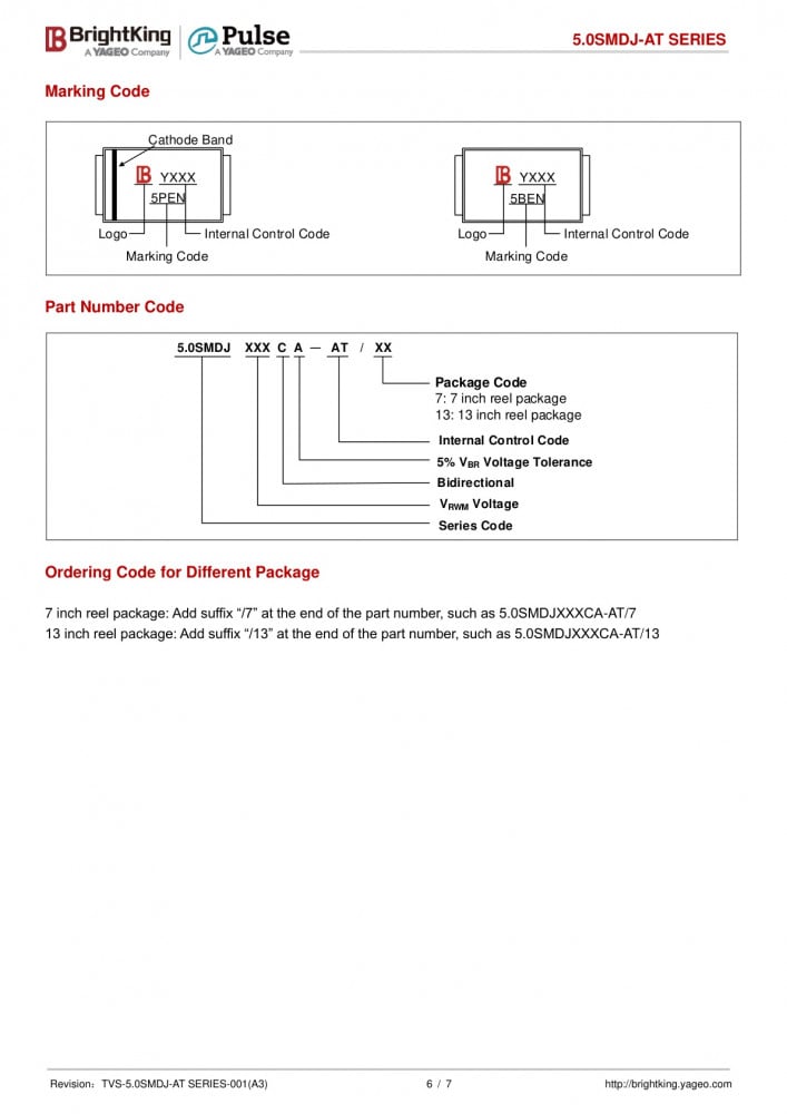 Brightking TVS datasheet page 6