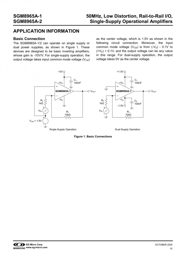 SGM8965A-2 datasheet page 10
