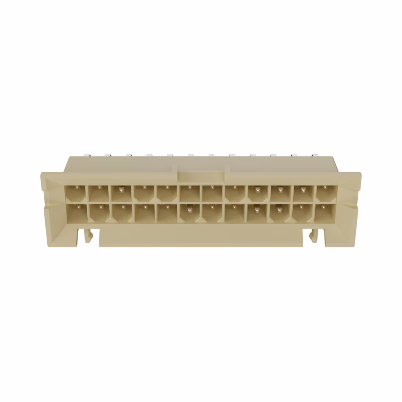 Mini-Fit BMI First Mate / Last Break Header, 4.20mm Pitch, Dual Row, Right-Angle, 24 Circuits, Nylon 6/6 UL 94V-0, Matte Tin (Sn) Plating for sale