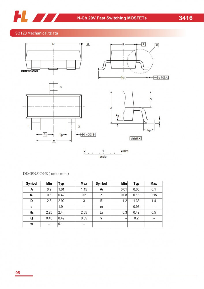 HL 3416 datasheet page 5