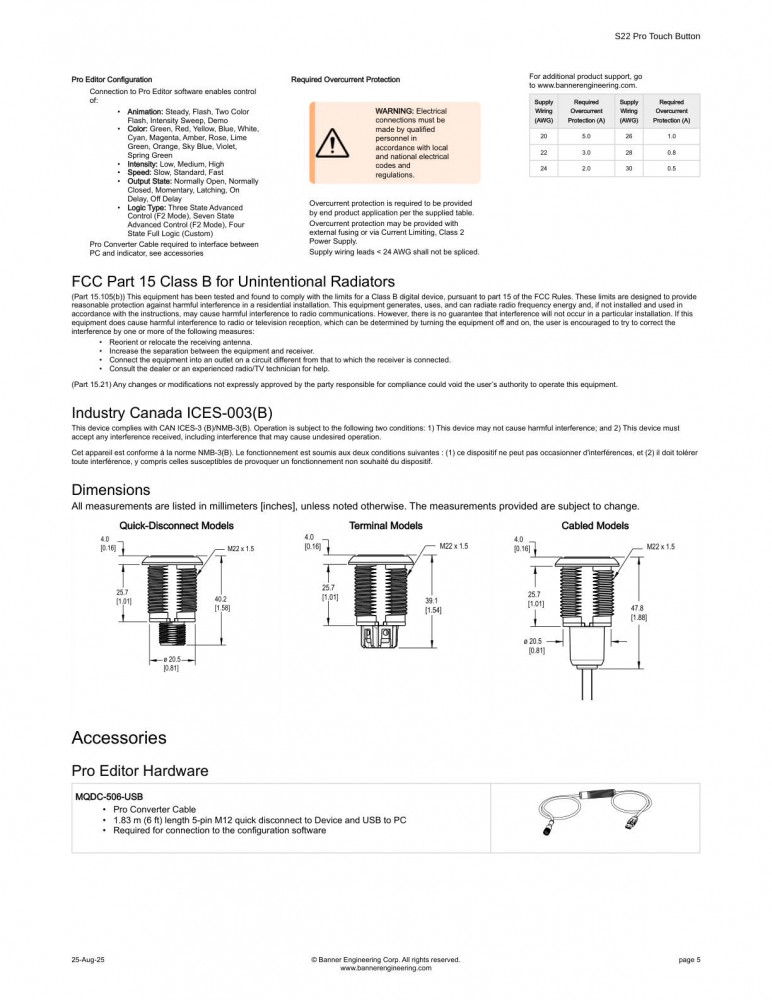 S22 product document, page 5
