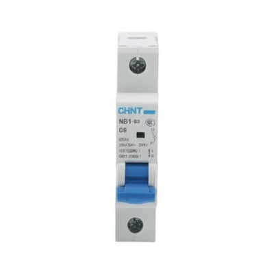 CHINT NB1-63 3P D20 6kA(R) Miniature Circuit Breaker