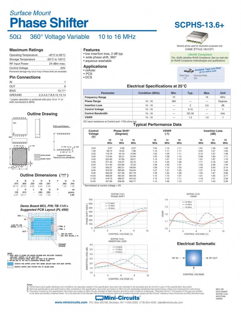 SCPHS-13.6+ datasheet page 2