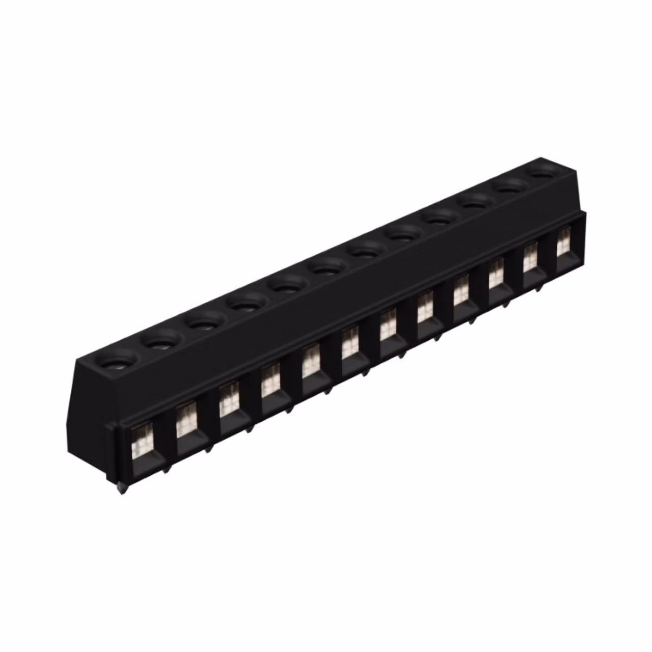 5.00mm Pitch Beau Eurostyle Low Profile, Single Level Modular Terminal Block, 12 Circuits for sale