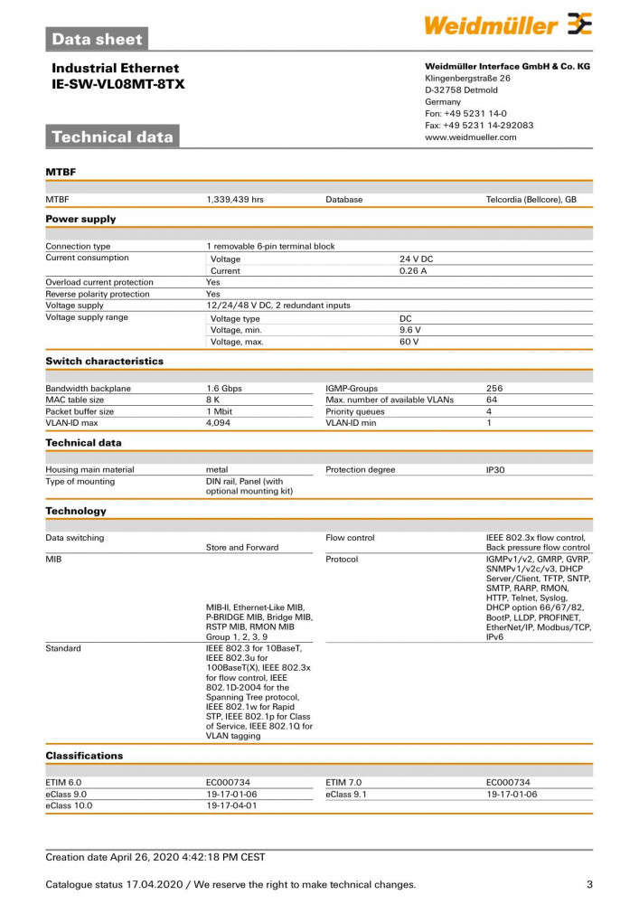 Product technical document image 3