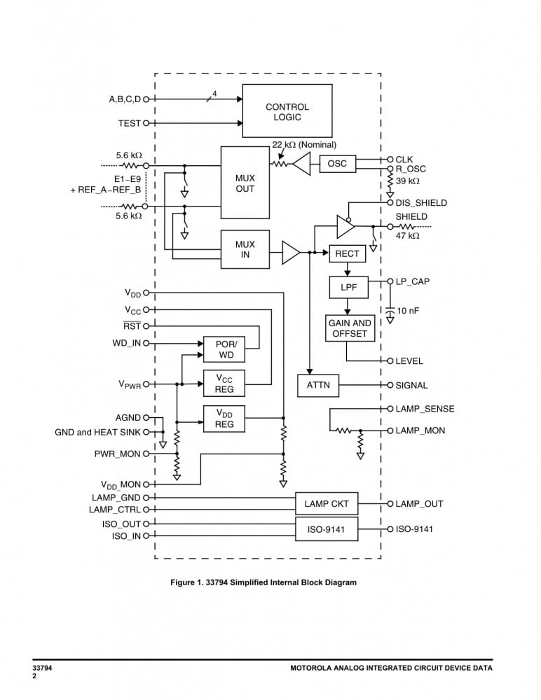 MC33794 technical document page 2