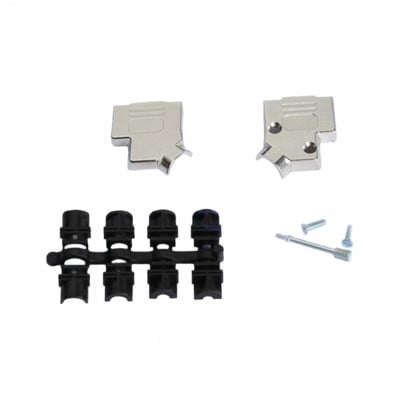 MH CONNECTORS MHDU45ZK25-K D-Sub Backshell Hood