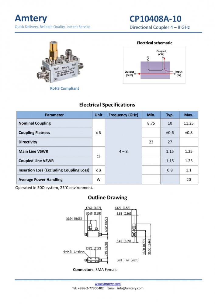 CP10408A-10 datasheet page 1