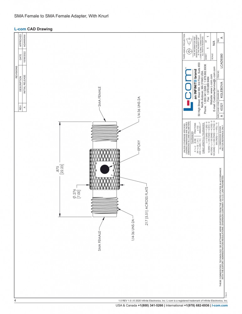 LCAD9380 technical document page 4