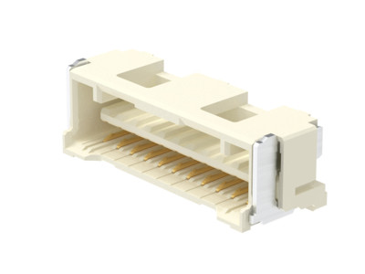 1.50mm Pitch CLIK-Mate Wire-to-Board PCB Receptacle, Single Row, Surface Mount, Vertical, 0.10µm Gold (Au) Plating, 7 Circuits, Black
