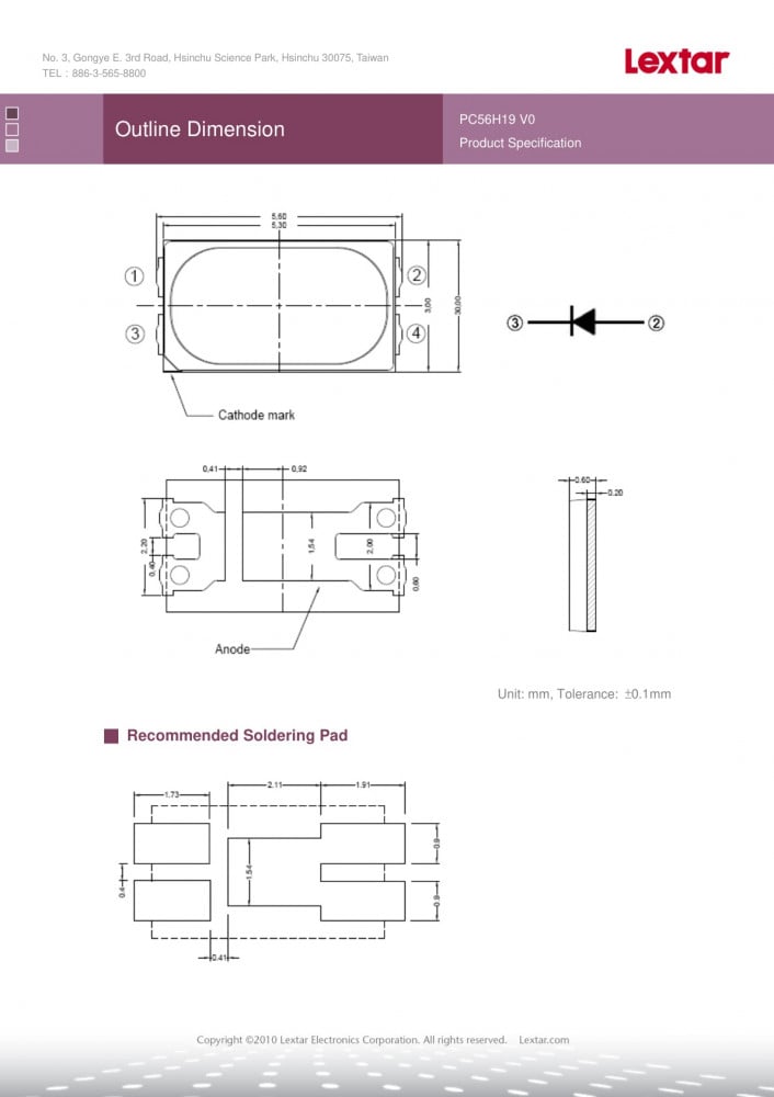 PC56H19-V0 datasheet page 3