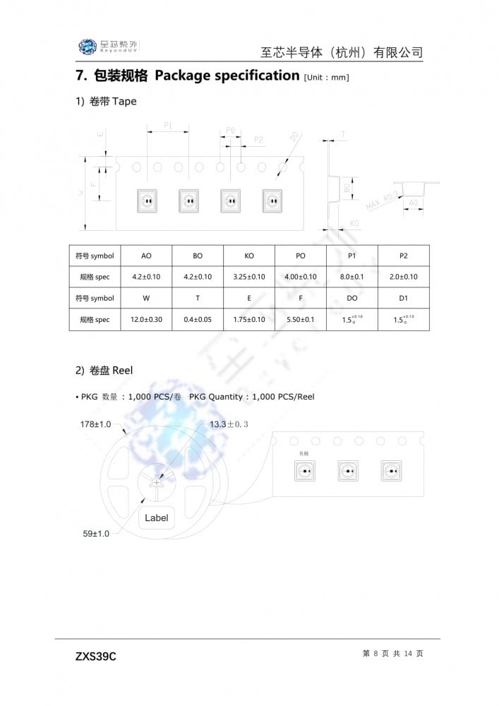 ZXS39C datasheet page 9