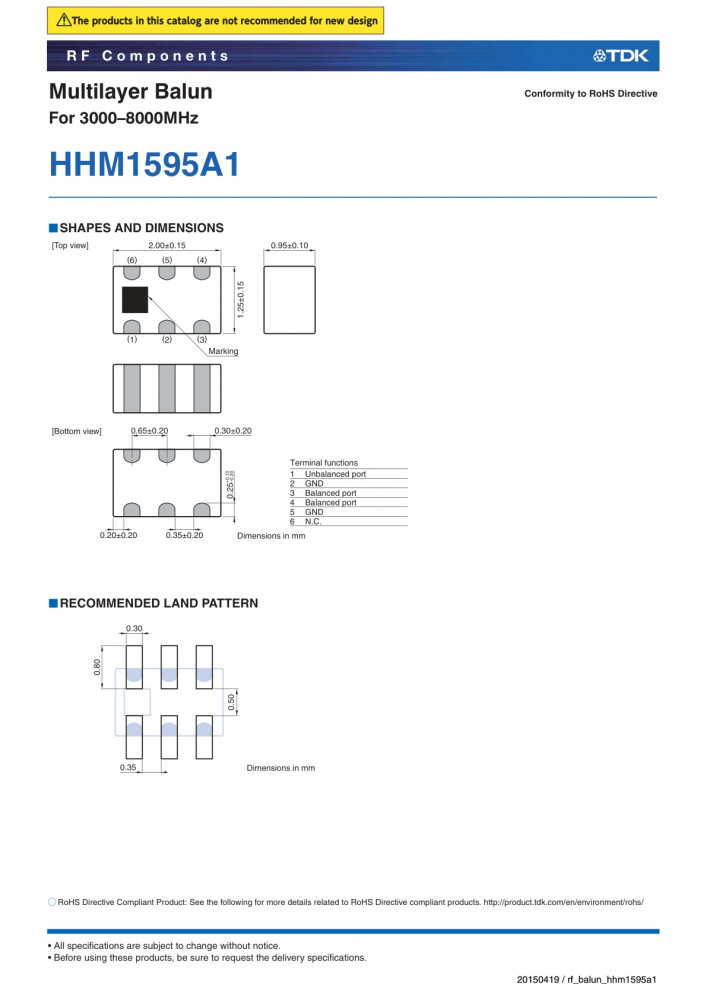 HHM1595A1 document page 2