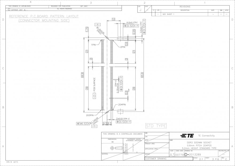 TE Connectivity 2-2013289-1 drawing page 3
