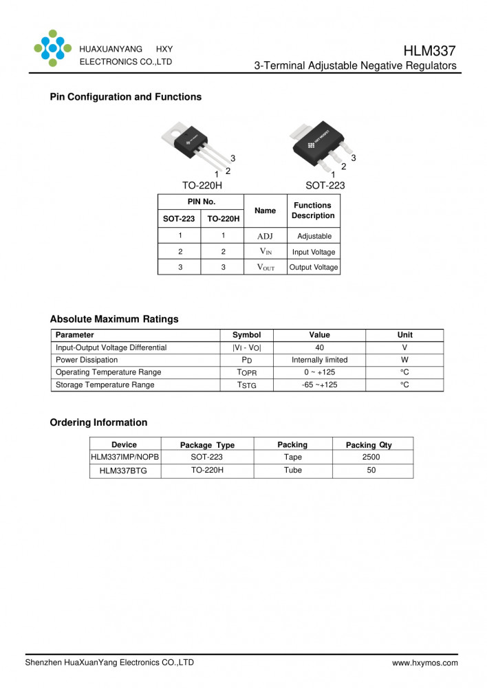 HLM337IMP/NOPB datasheet page 2